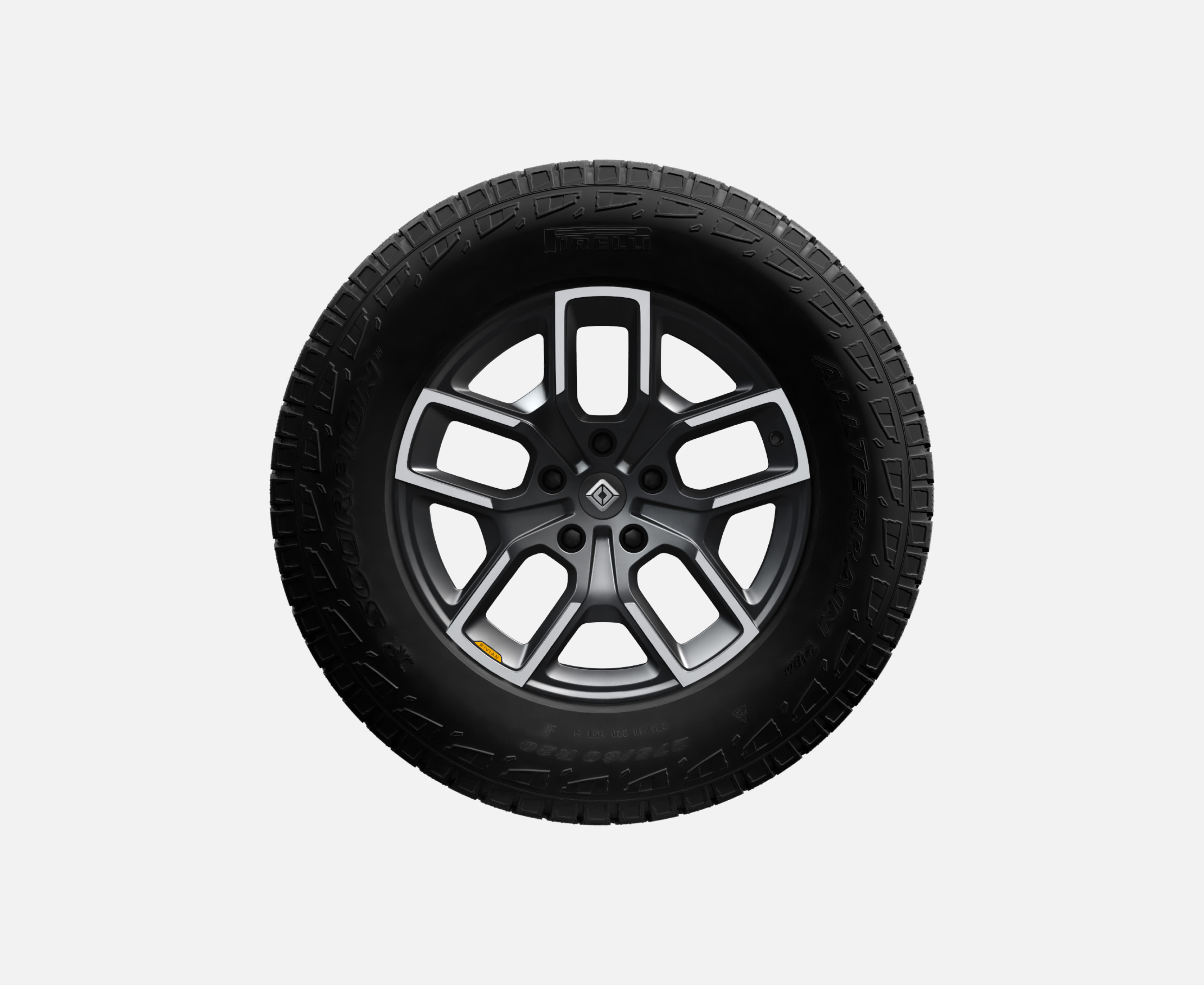 20 in All-Terrain Wheel and Tire Set - Gear Shop - Rivian